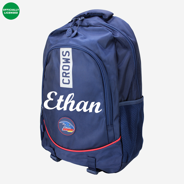 Personalised Adelaide Crows Official AFL Backpack PRE ORDER JANUARY DE ...