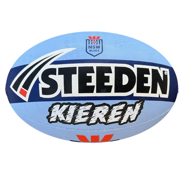 Personalised NSW State Of Origin 2024 Official NRL Ball (size 5) | NPA ...