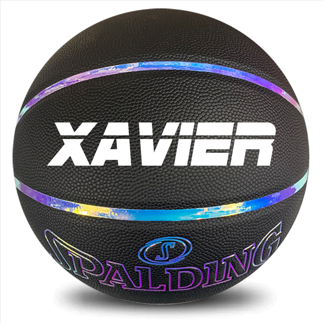 Personalised Spalding Irisedcent Composite leather TF Basketball - (Si ...
