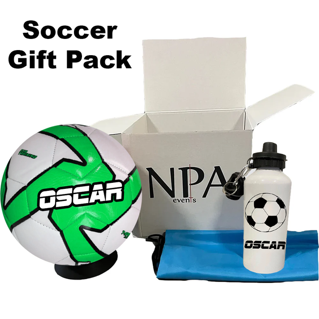 Personalised Deploy Soccer Gift Pack (Size 4) | NPA Events Australia