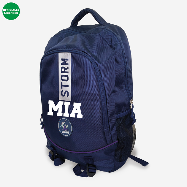 Personalised Melbourne Storm Official NRL Backpack PRE ORDER JANUARY D ...