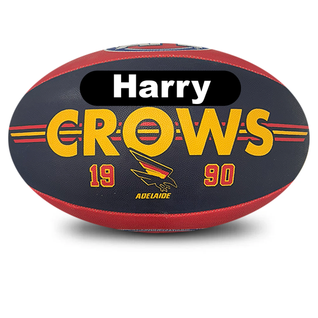 Personalised AFL Official Adelaide Crows Club Football (Size 5) | NPA ...