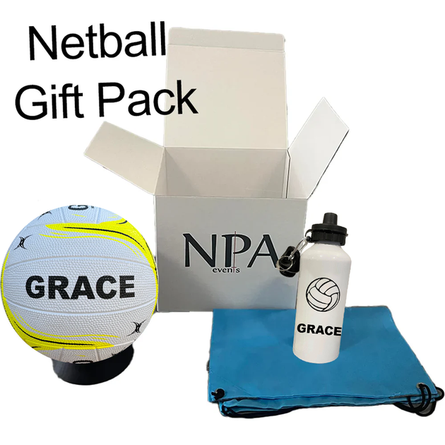 Personalised Netball Gift Pack (Size 4) | NPA Events Australia