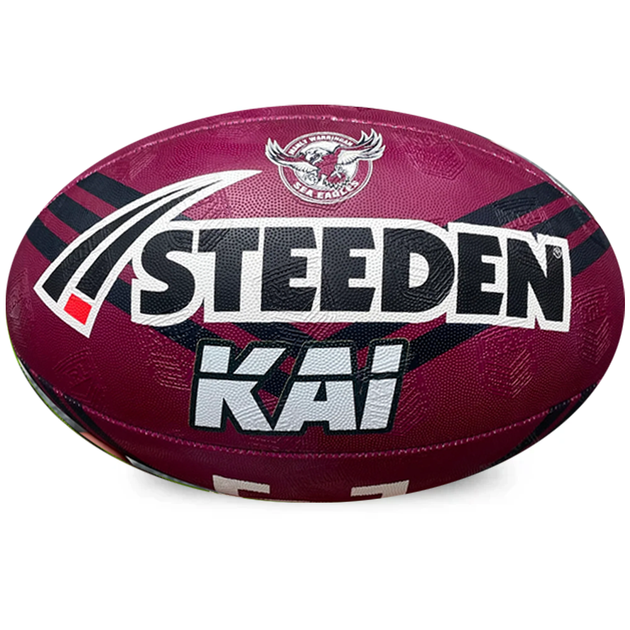 Personalised Manly Sea Eagles Official NRL Ball (Size 5) | NPA Events ...