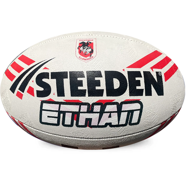Personalised St George Dragons Official NRL Ball (Size 5) | NPA Events ...
