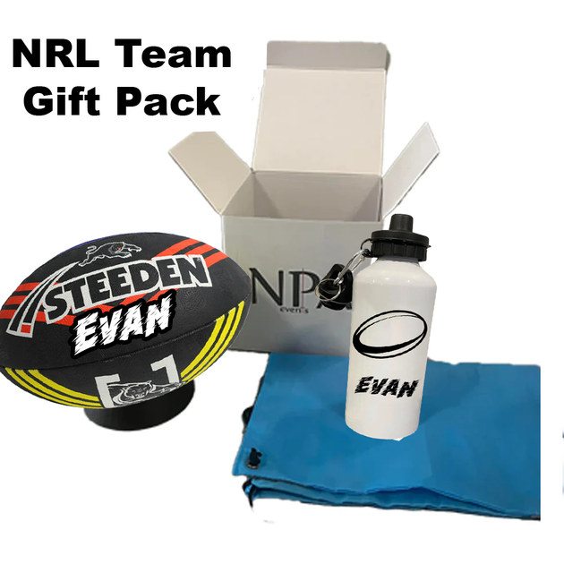 Personalised NRL Team Rugby League Gift Pack (Mini 11 Inch) | NPA ...